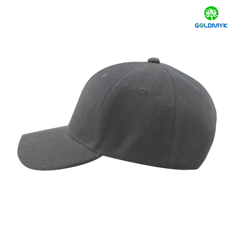 Black acrylic baseball cap without logo from China manufacturer ...